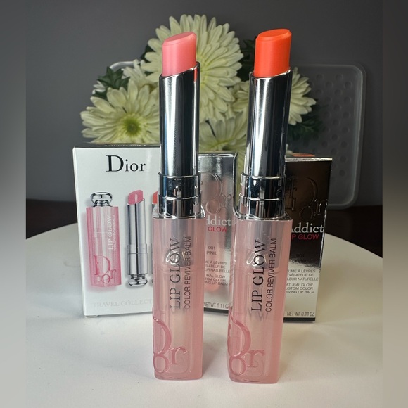 Dior | Makeup | Dior Addict Lip Glow Color Reviver Duo Boxed Set New ...